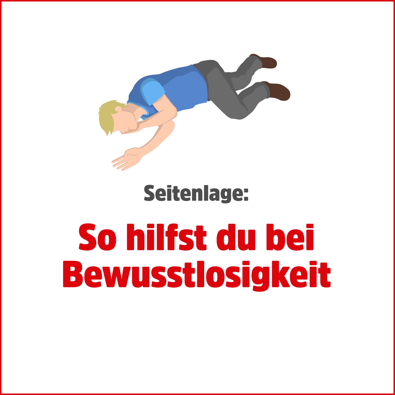 Erste-Hilfe-Maßnahmen: Das kannst du tun